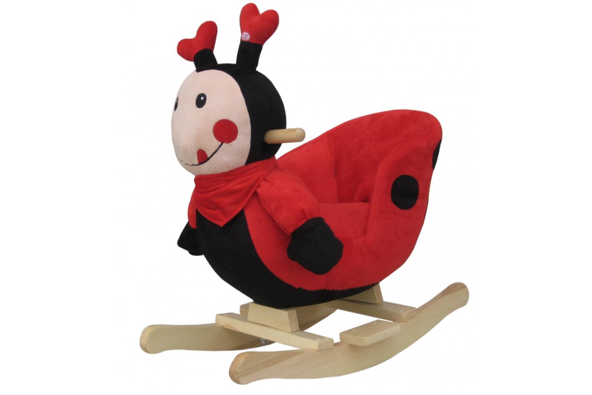 Just baby Rocker Ξύλινο κουνιστό ζωάκι ladybug | Anatello