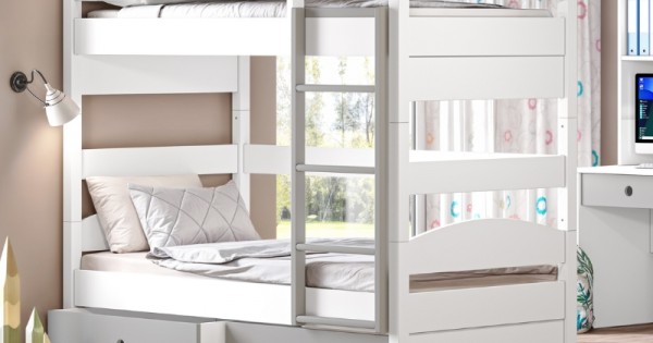 Casakids Loft Κουκέτα Μετατρεπόμενη με Αποσπώμενη Σκάλα | Anatello